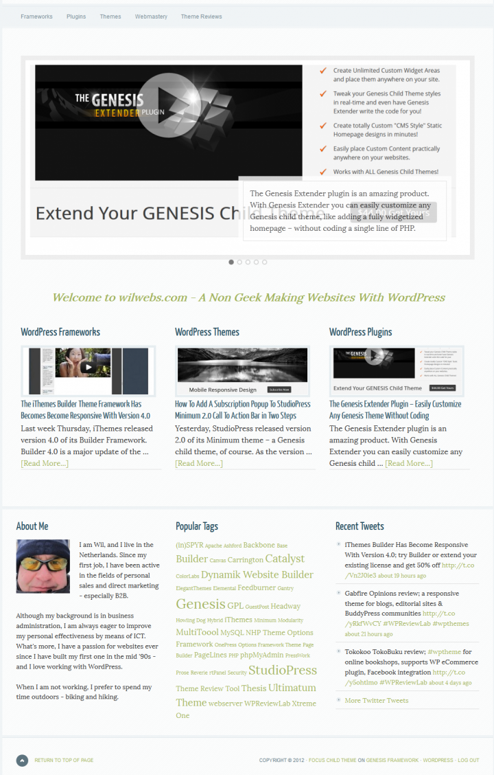 Customize Any Genesis Child Theme With The Genesis Extender Plugin