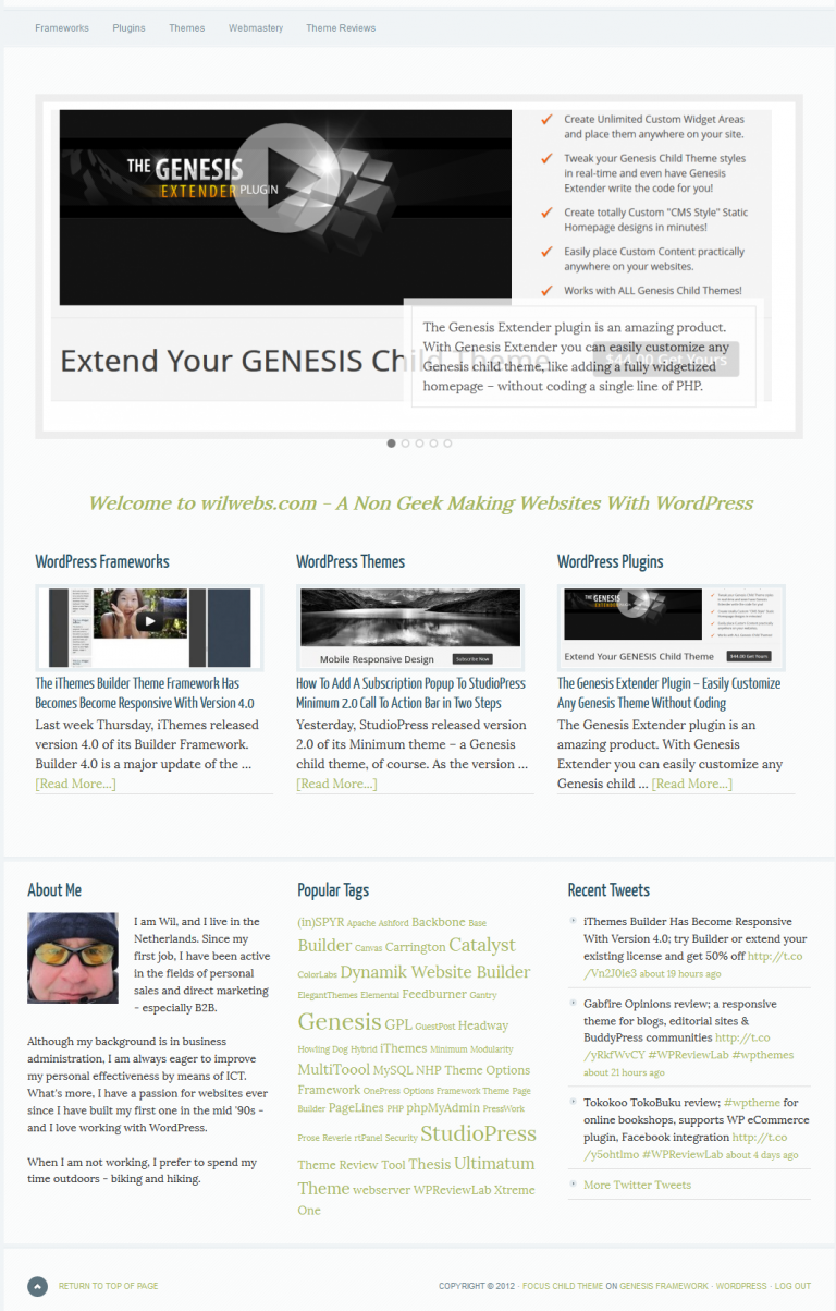 Customize Any Genesis Child Theme With The Genesis Extender Plugin